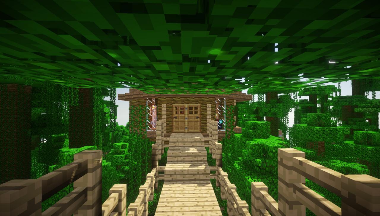Tree house Minecraft Map
