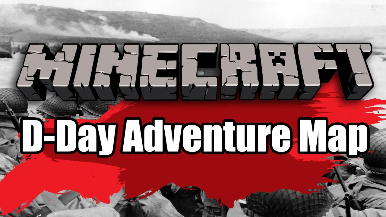 World War 2 Mineccraft Map - D-Day and Battle of the Bulge Minecraft ...