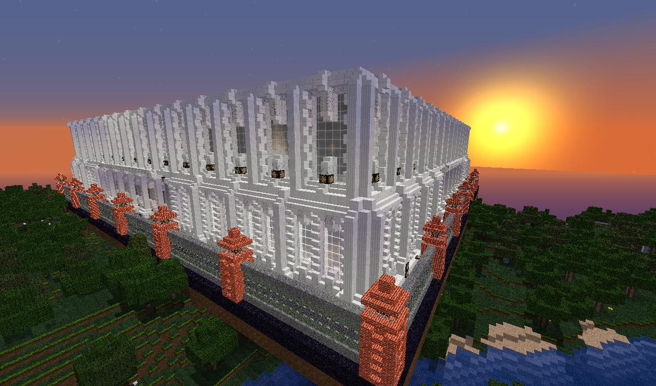 Admin mansion Minecraft Map