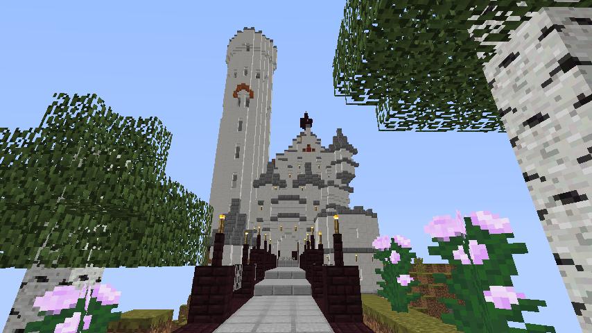 Le Chateau Blanc (The White Castle) Minecraft Map