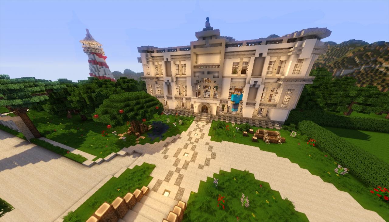 Traditional Mansion Minecraft Map