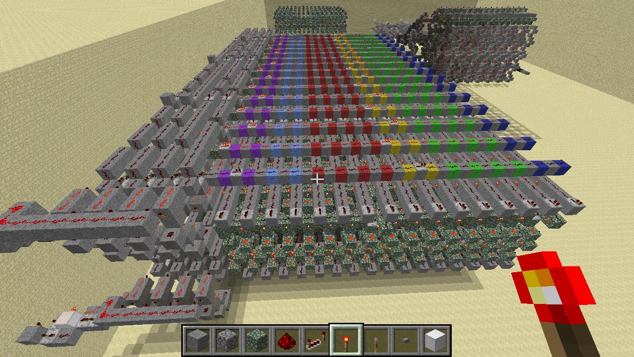 Beta 1.4_01 16 Bit CPU Minecraft Map