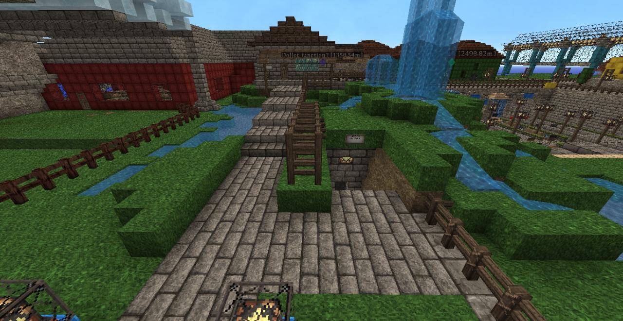 Final Fantasy VIII: Timber Rail Station Minecraft Map