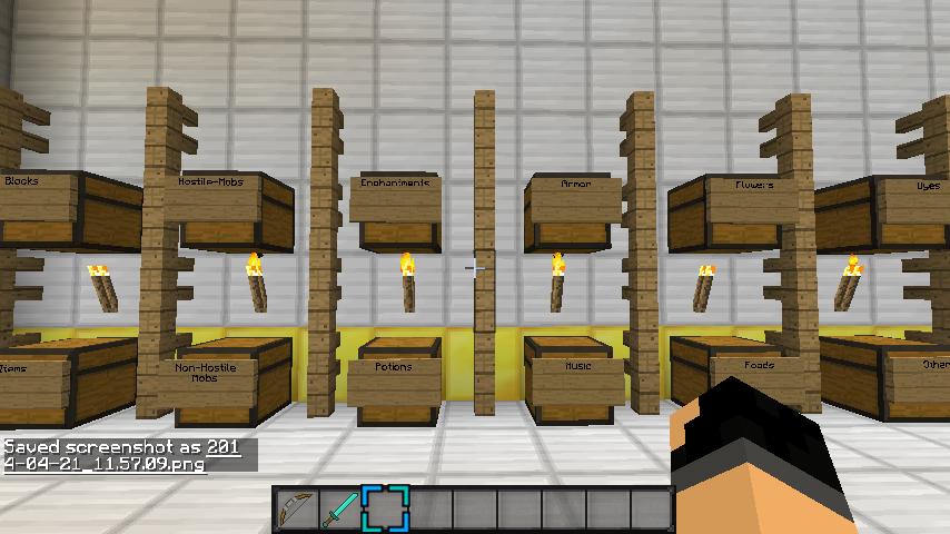 Minecraft Mod Showcase Area Minecraft Map