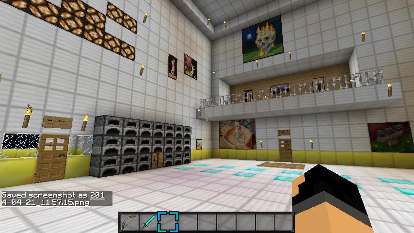 Minecraft Mod Showcase Area Minecraft Map