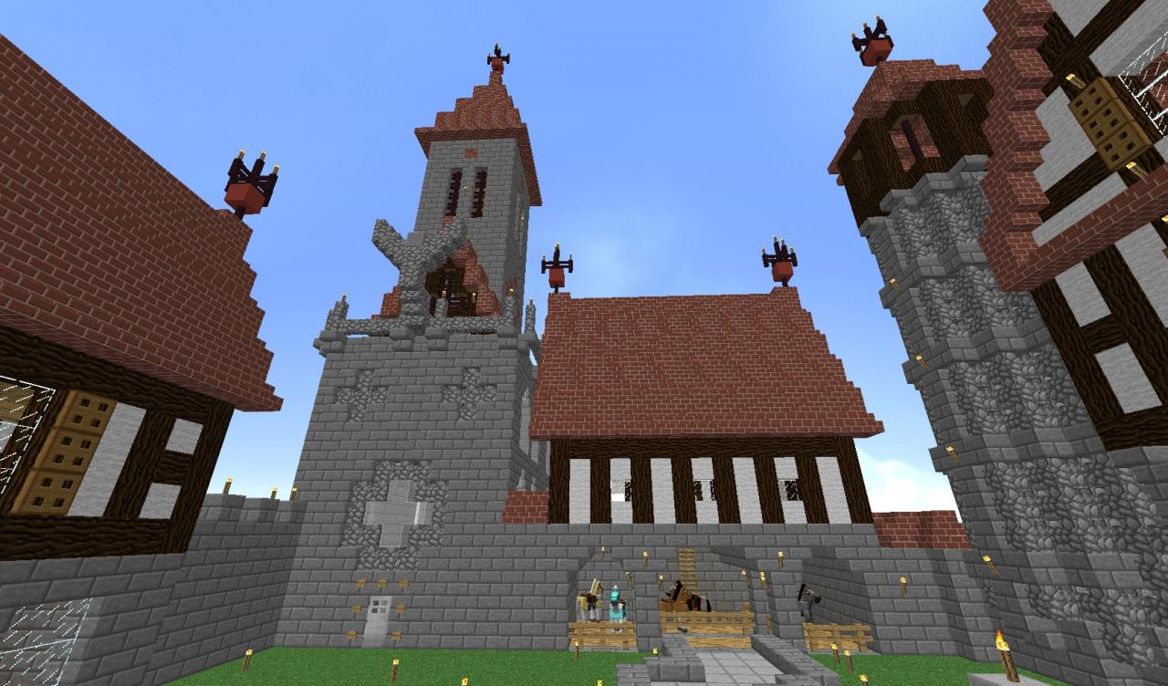 Château médiéval Minecraft Map