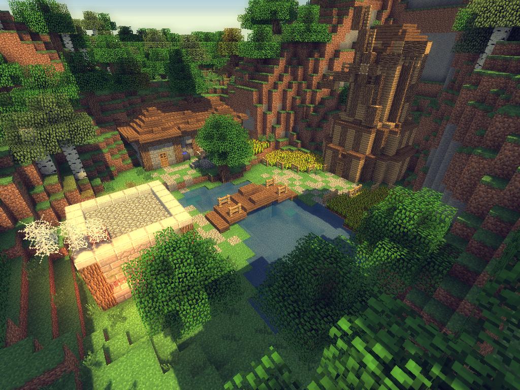 Old Farm Town Minecraft Map