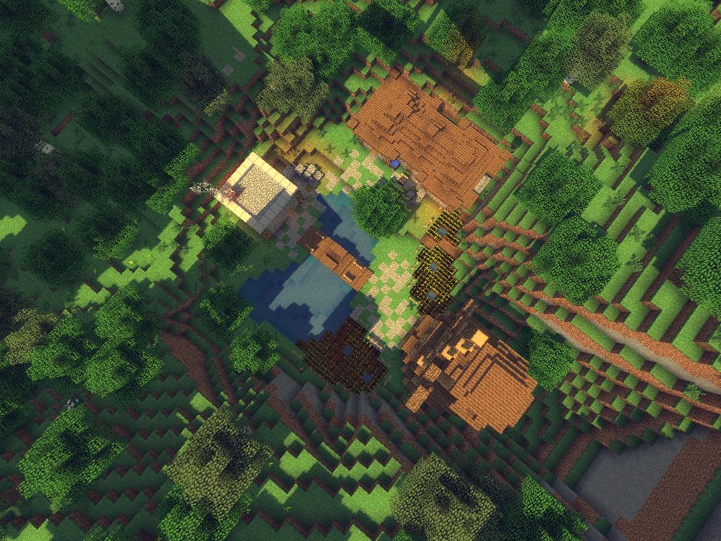 Old Farm Town Minecraft Map