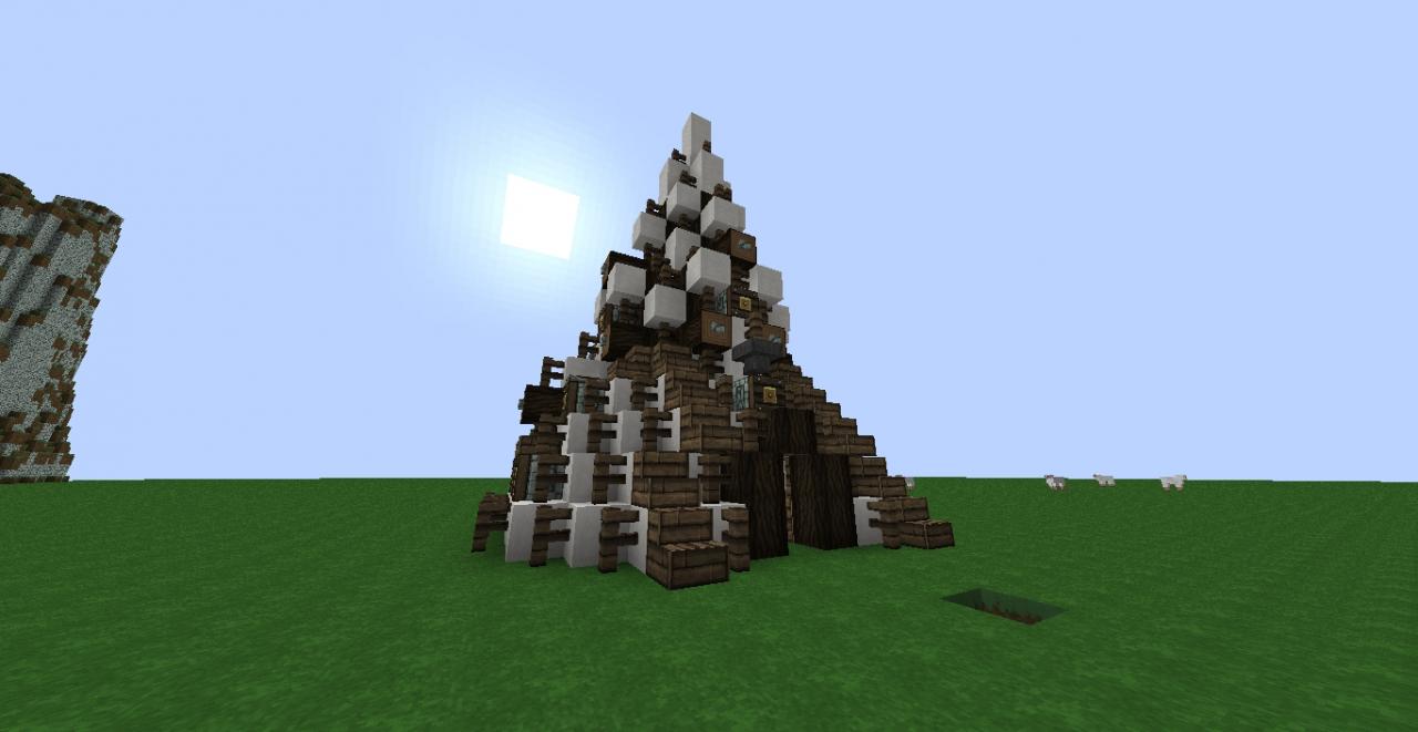 Indian Teepee Minecraft Map