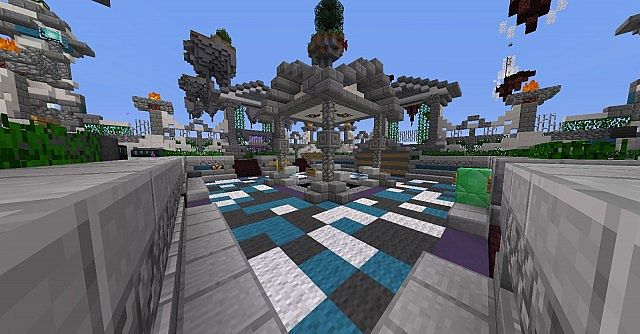 Skywars Spawn Minecraft Map