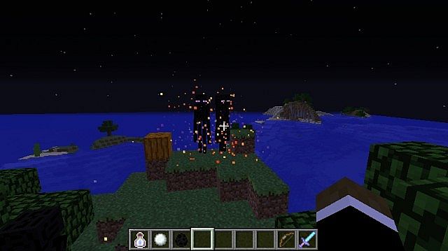 Entity Particles using /execute Minecraft Map