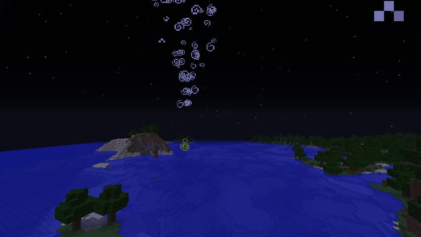 Entity Particles using /execute Minecraft Map