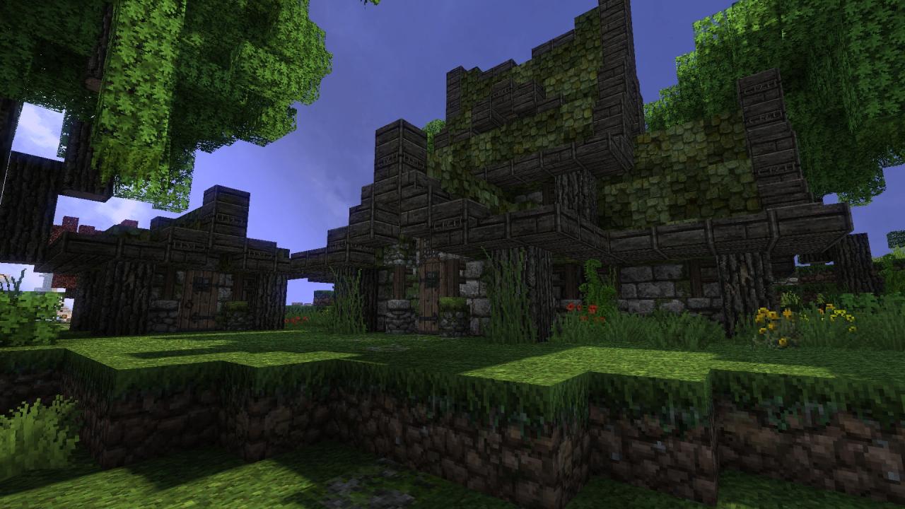 House in the woods Minecraft Map