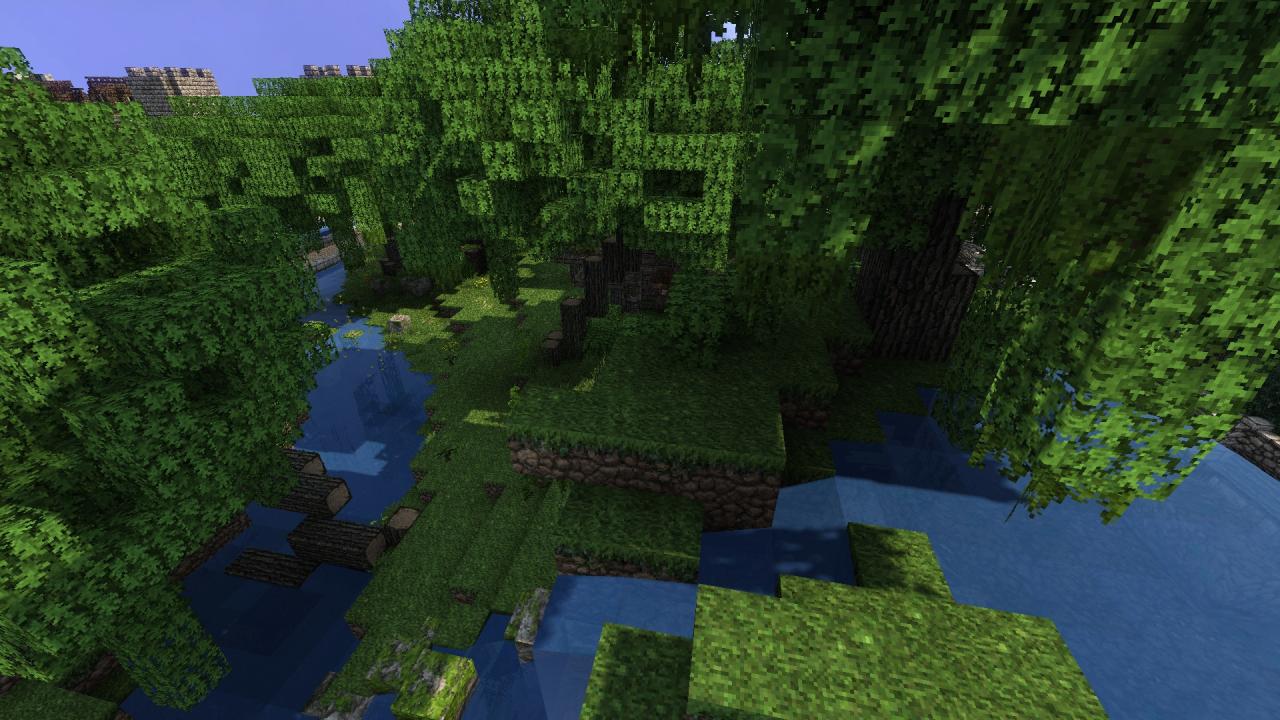 House in the woods Minecraft Map