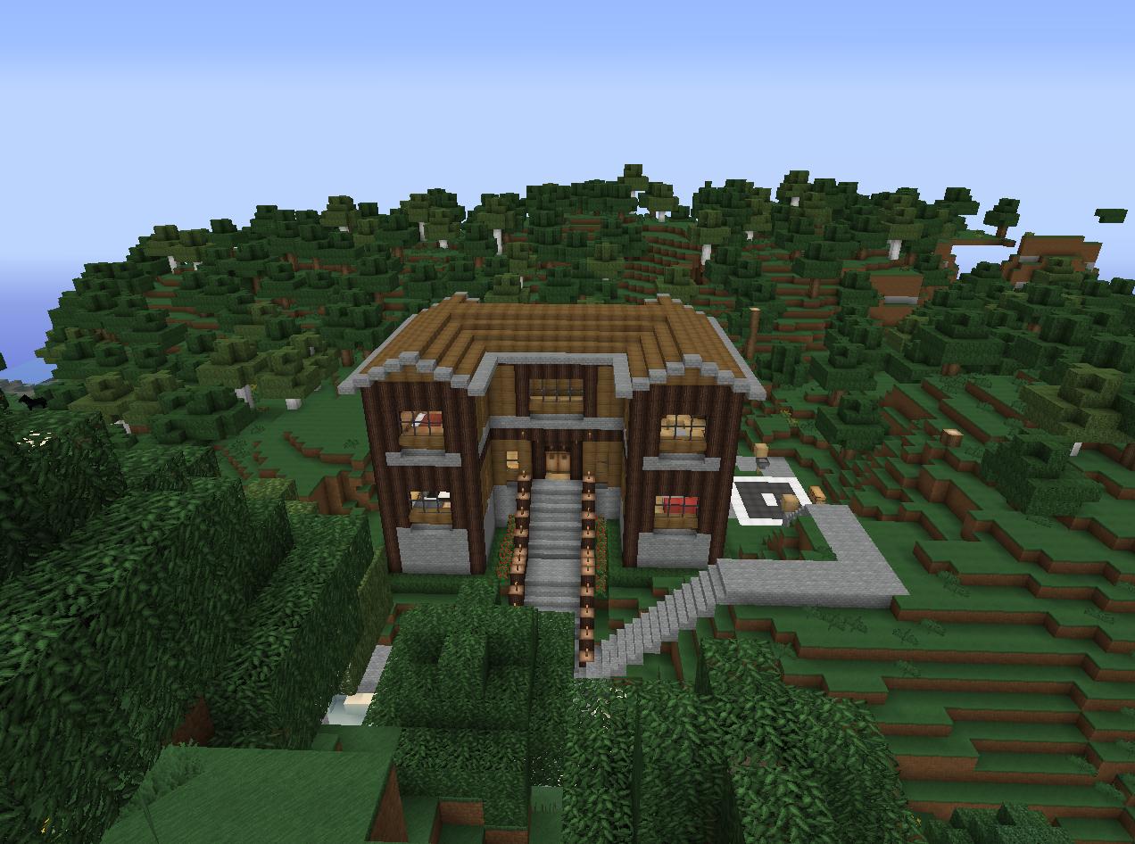 Survival House Minecraft Map