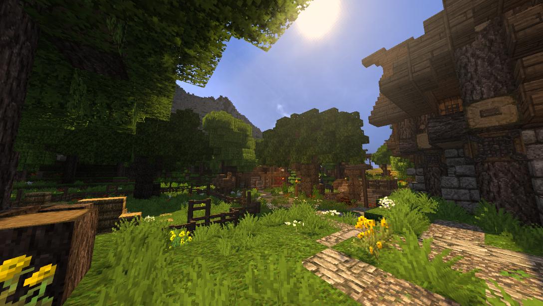 Runefield Village ╬Dawn Of Knights╬ Rpg Server Minecraft Map