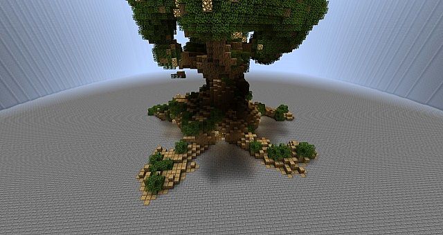My First Build Spawn Tree Minecraft Map