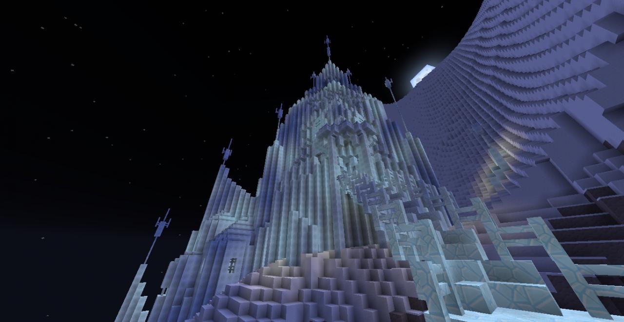 Frozen - Elsa's Ice Palace Minecraft Map