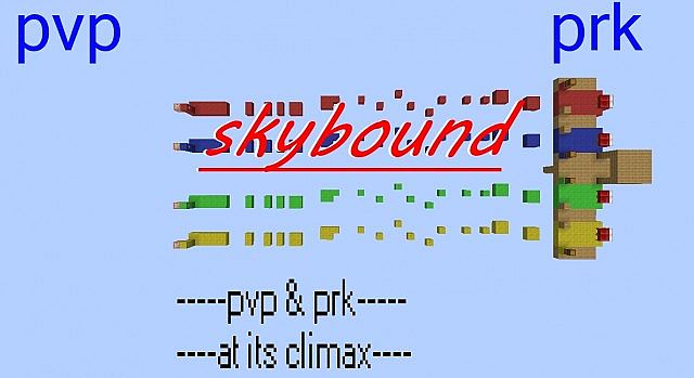skybound pvp & prk (1-4) Minecraft Map