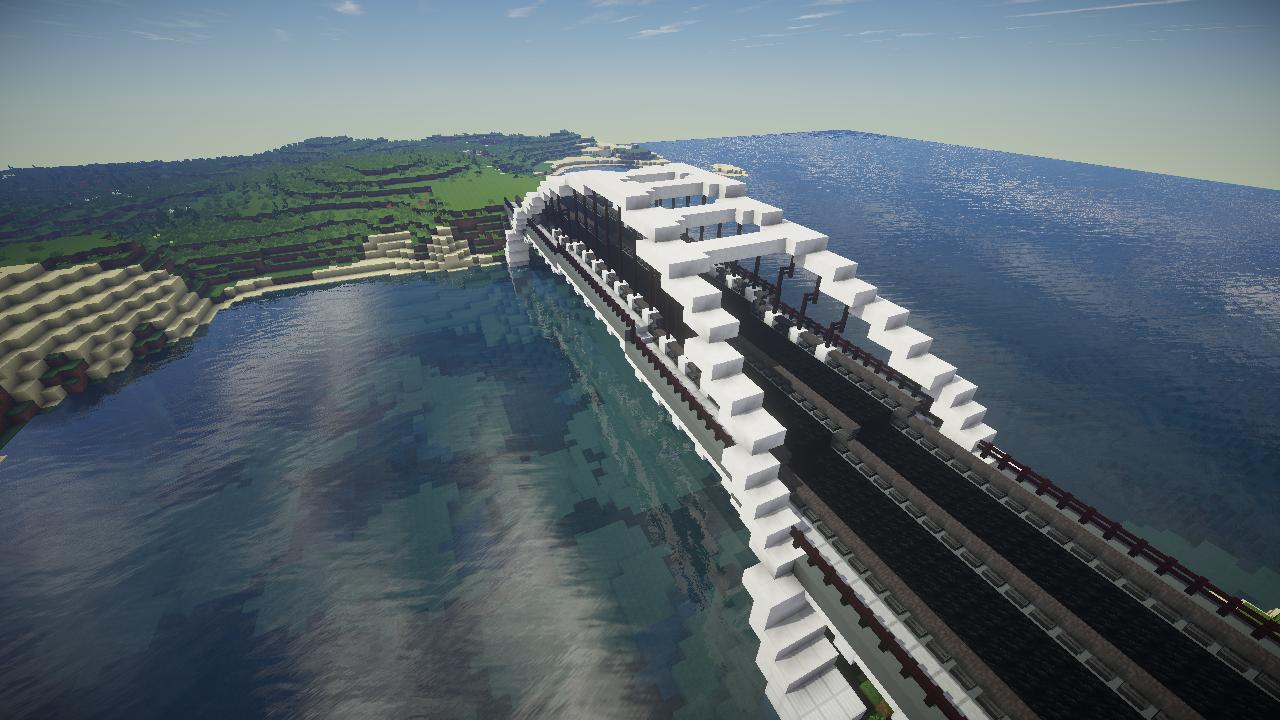 Modern Arch Bridge Minecraft Map