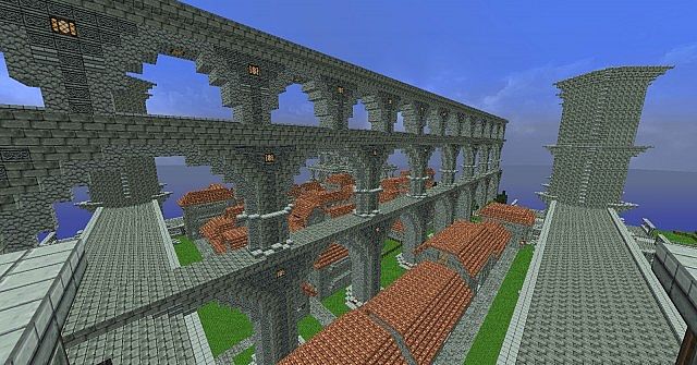 Roman Style Server Spawn (DarkCraft) Minecraft Map