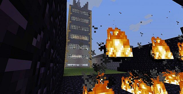 Awesome Fireball Cannon v.1 Minecraft Map