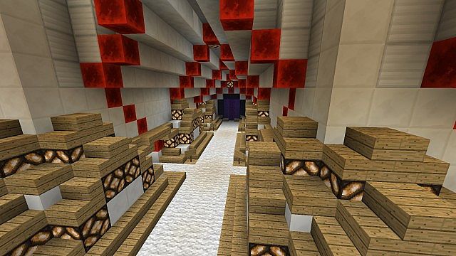 Floating cathedral spawn Minecraft Map