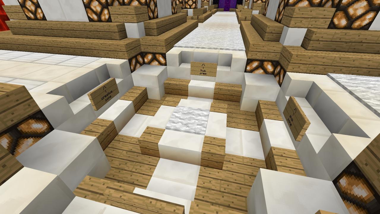 Floating cathedral spawn Minecraft Map