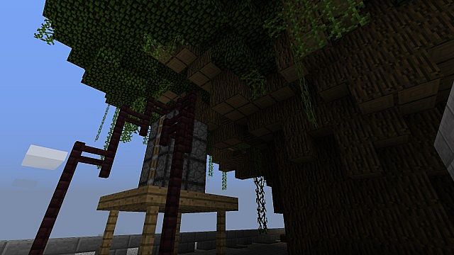 Log Horizon's HQ Minecraft Map