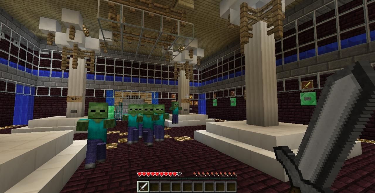 Zombie Cube Minecraft Map