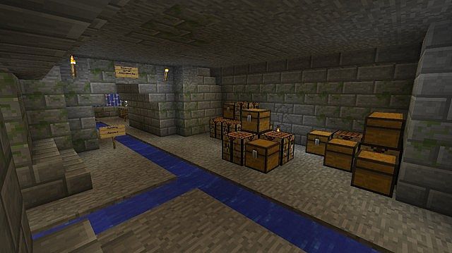 ~The Sewers~ V2! "The Juntion Room" and "Engneering" Minecraft Map