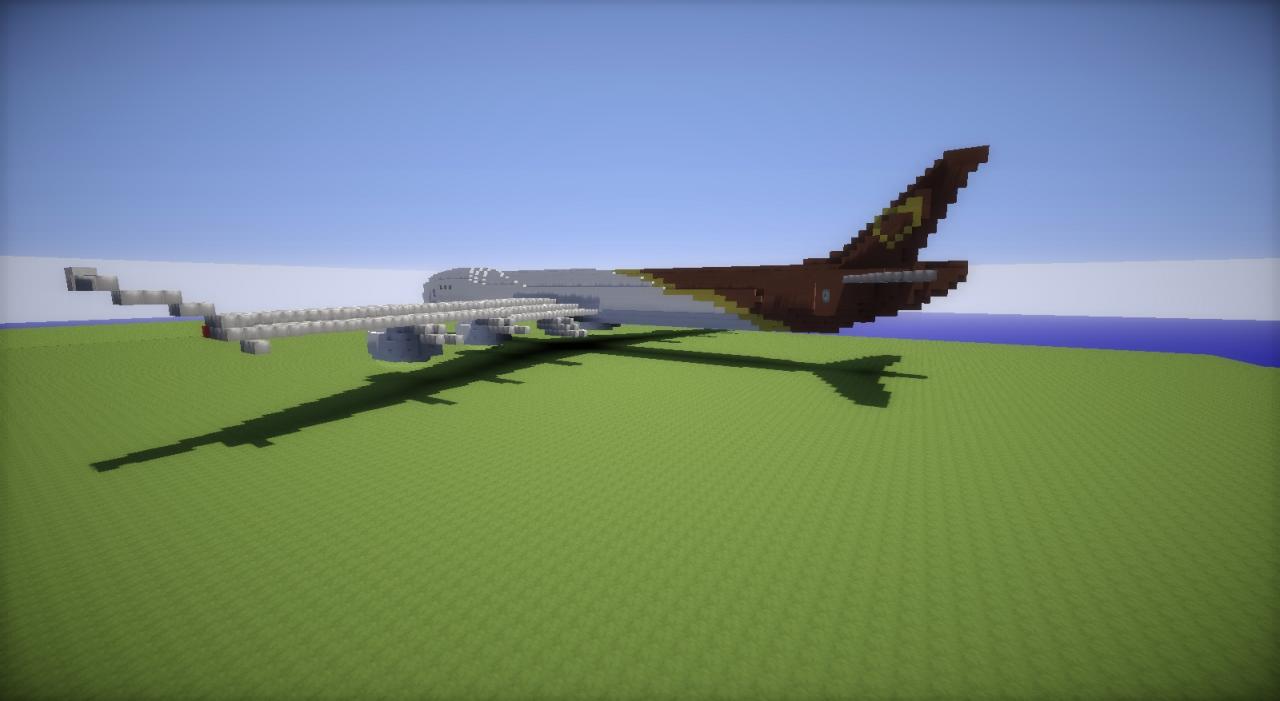 BIGGEST UPS-JET! (20-subscribe build)by suzukiracer222 Minecraft Map