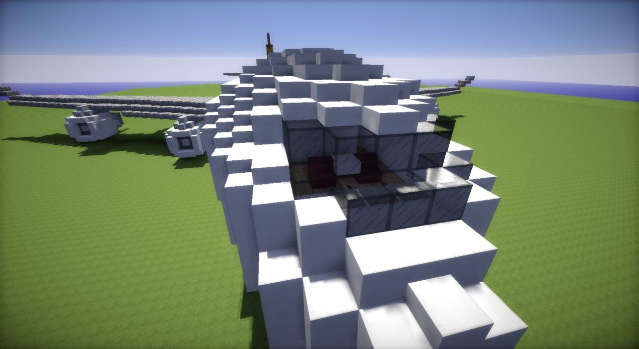 BIGGEST UPS-JET! (20-subscribe build)by suzukiracer222 Minecraft Map