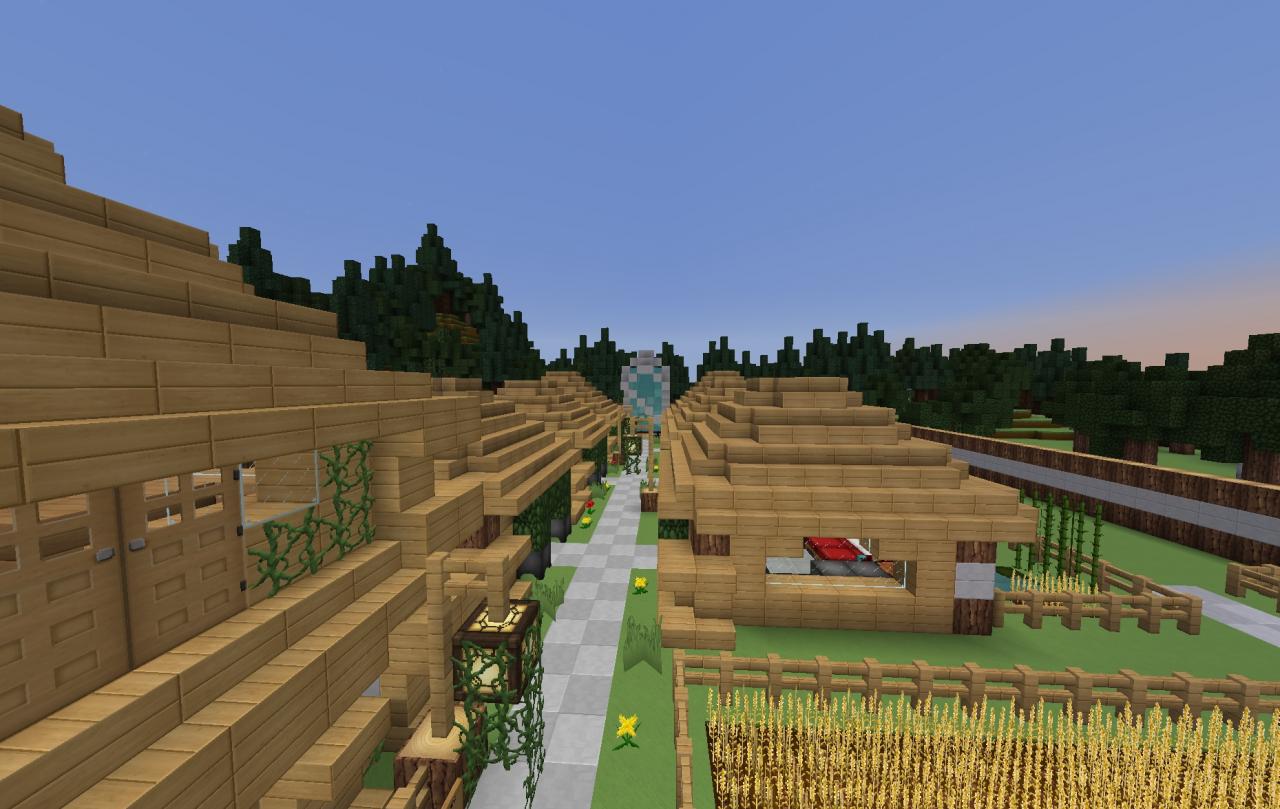 Small City Minecraft Map