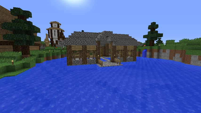 Fishing House Minecraft Map