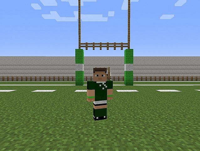Rugby Stadium Minecraft Map