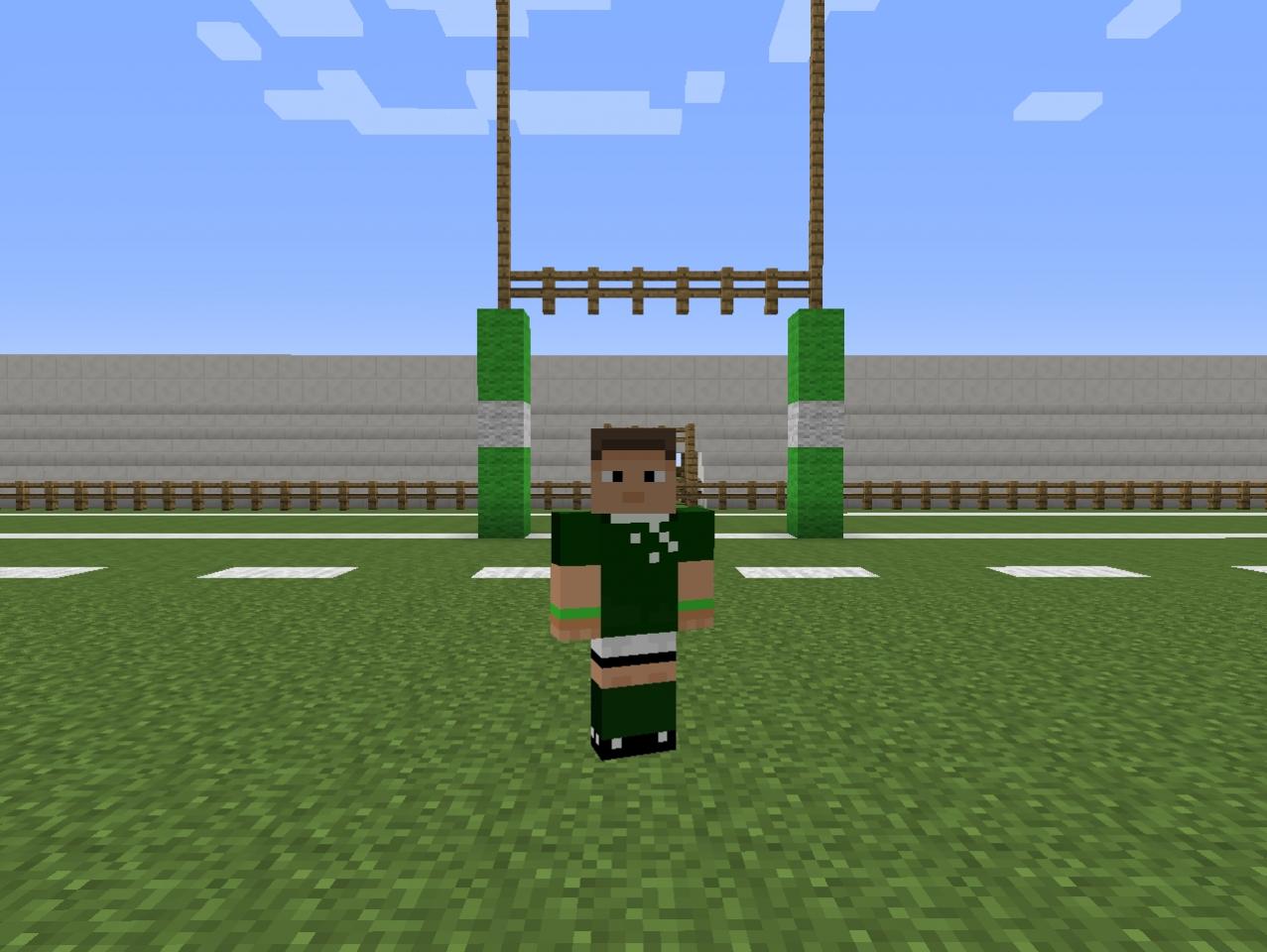 Rugby Stadium Minecraft Map