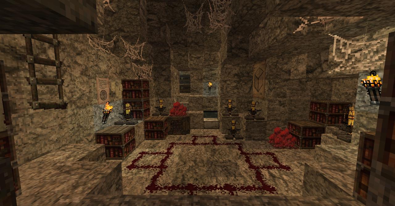Underground Alchemical Lab Minecraft Map