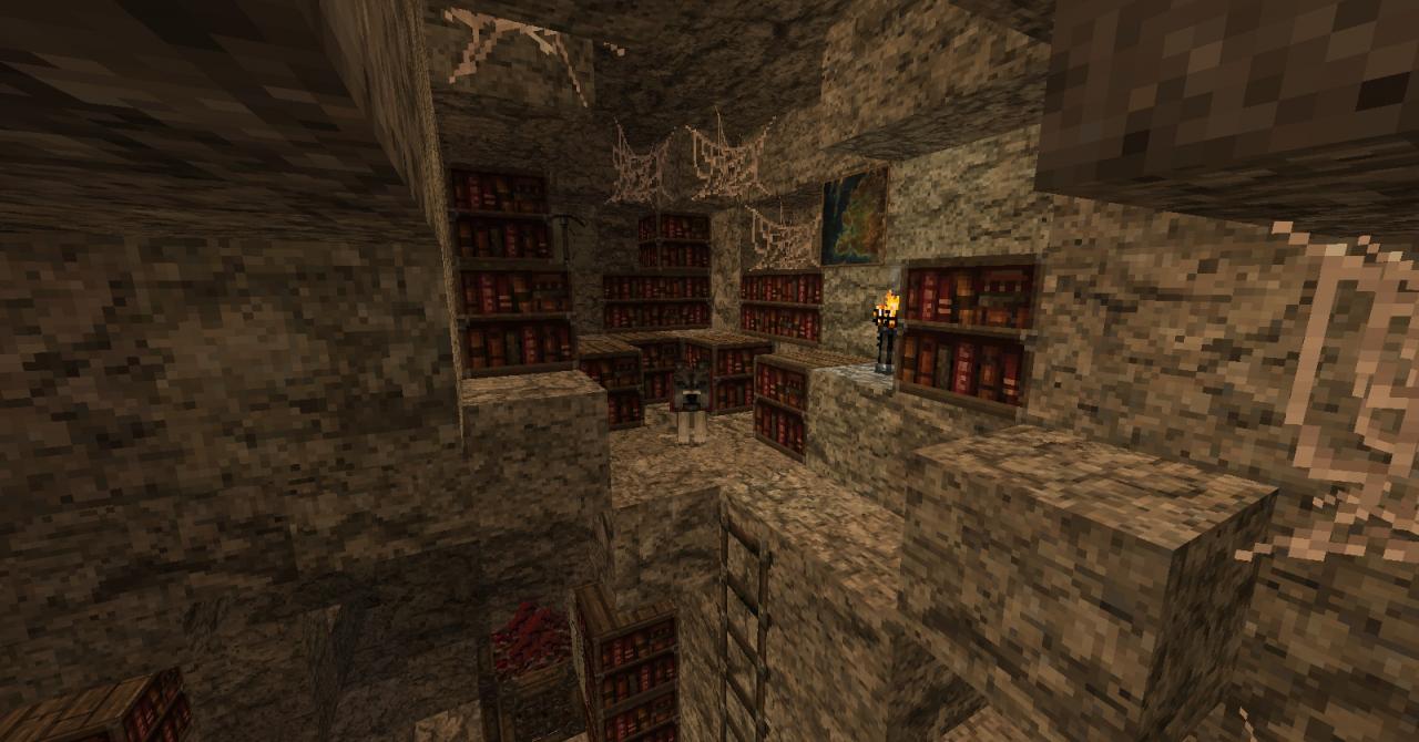 Underground Alchemical Lab Minecraft Map
