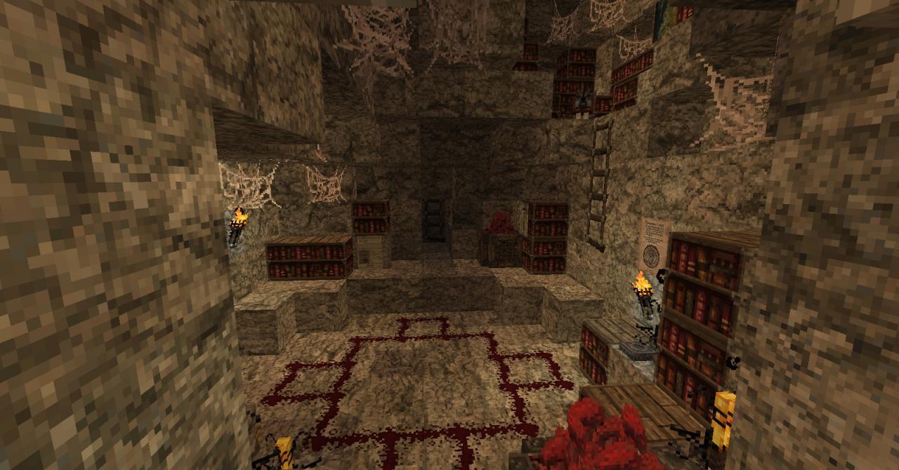 Underground Alchemical Lab Minecraft Map