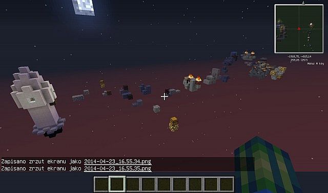 Rocket_on_Galaxy (build) Minecraft Map
