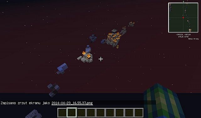 Rocket_on_Galaxy (build) Minecraft Map