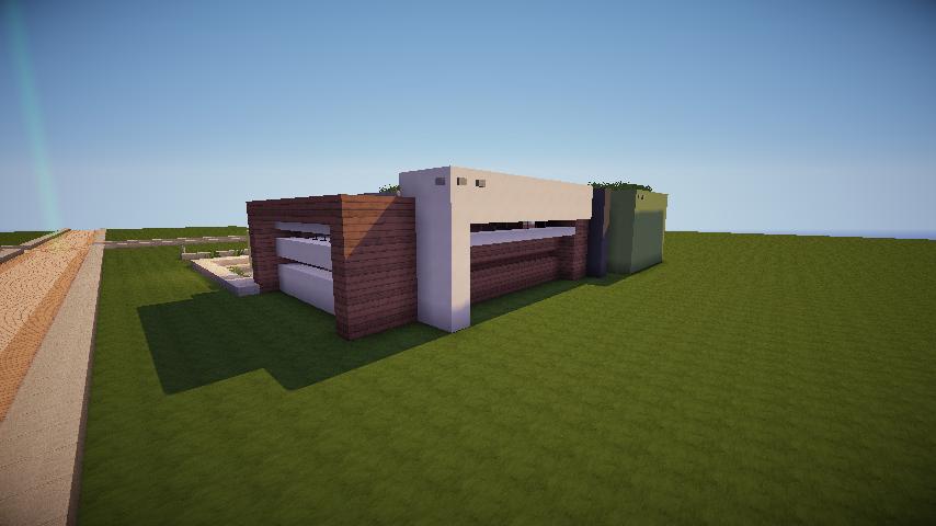 ||Evergreen|| Modern House Minecraft Map