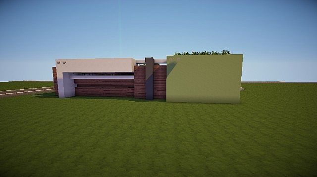 ||Evergreen|| Modern House Minecraft Project