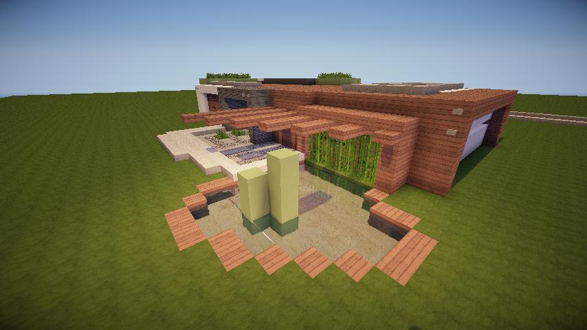 ||Evergreen|| Modern House Minecraft Map