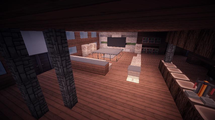 ||Evergreen|| Modern House Minecraft Map