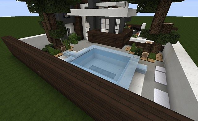 PK Modern House #4 Minecraft Map