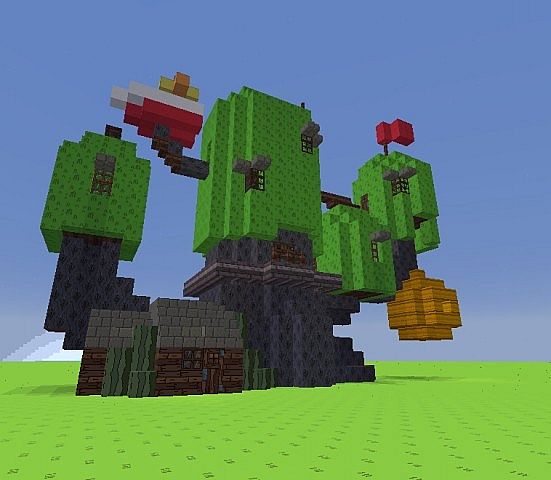 Adventure Time Treehouse Minecraft Map