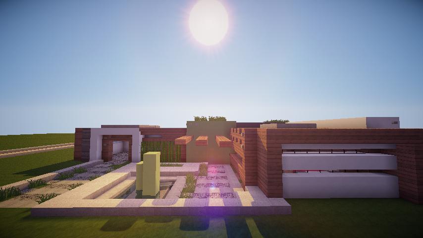 ||Evergreen|| Modern House Minecraft Map