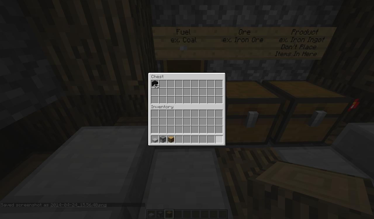 Auto Furnace Minecraft Map